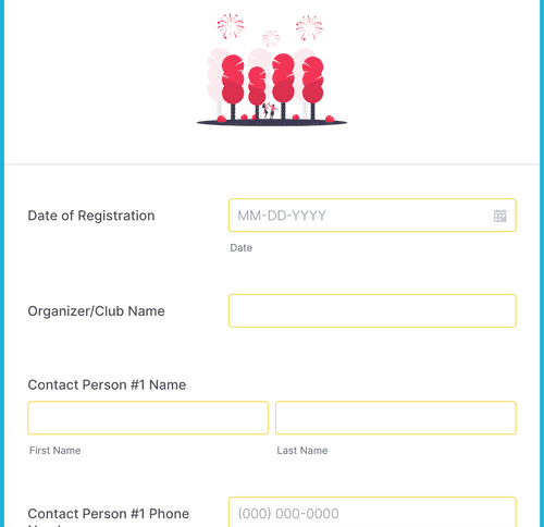 University Fair Registration Form Template | Jotform