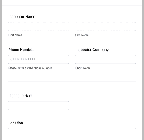 Utility Field Job Inspection Form Template | Jotform