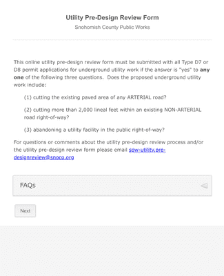 Utility Pre-Design Review Form Template | Jotform