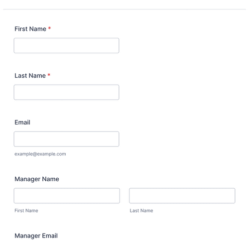 Vacation Time Off Request Form Template | Jotform