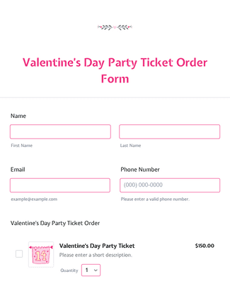 Museum Ticket Form Template | Jotform