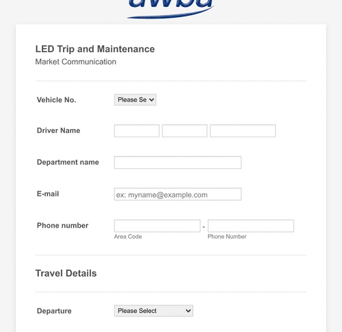 Vehicle Tracking Report Form Template | Jotform