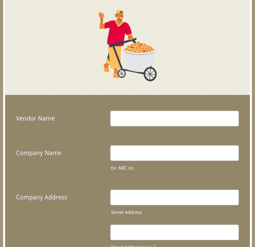 Vendor Qualification Form Template | Jotform