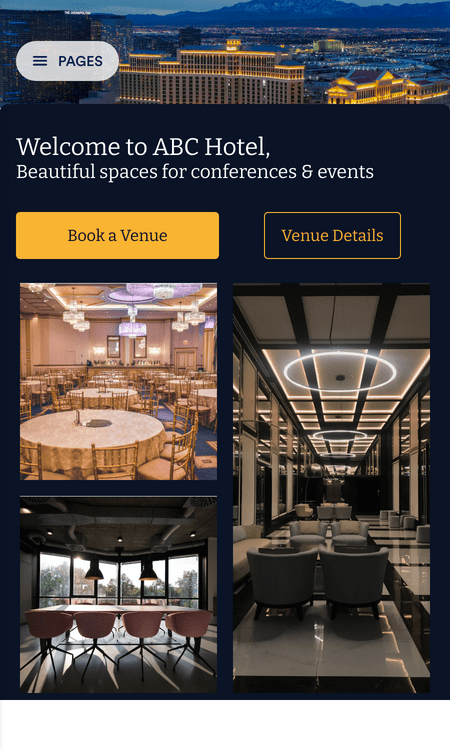 Venue Booking App Template | Jotform