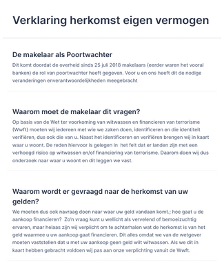 Verklaring herkomst eigen vermogen Formulier Sjabloon | Jotform
