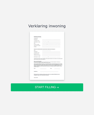Verklaring inwoning Formulier Sjabloon | Jotform