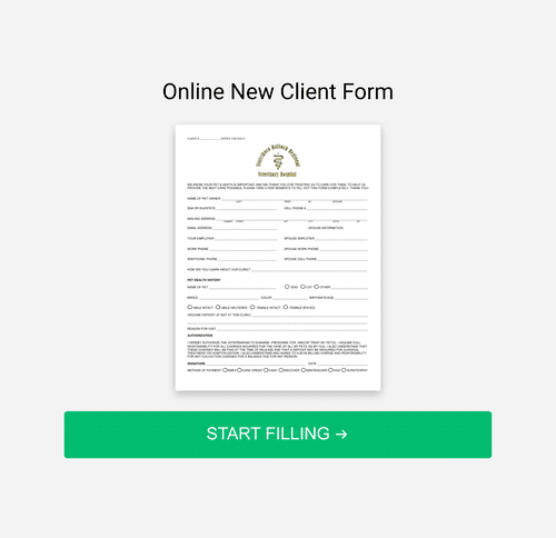 Veterinary New Client Form Template | Jotform