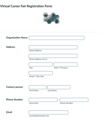 Virtual Career Fair Registration Form Template | Jotform