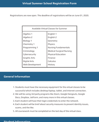 Virtual Running Event Registration Form Template | Jotform