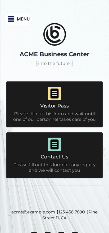 Visitor Sign In App Template | Jotform