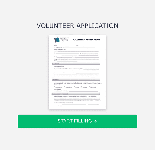 WCOB VOLUNTEER APPLICATION Form Template | Jotform