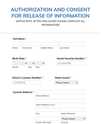 Volunteer Authorization and Consent Form Template | Jotform