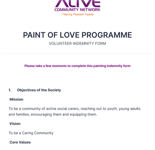 VOLUNTEER CODE OF CONDUCT FORM (VOLUNTEER'S ACKNOWLEDGEMENT) Form ...