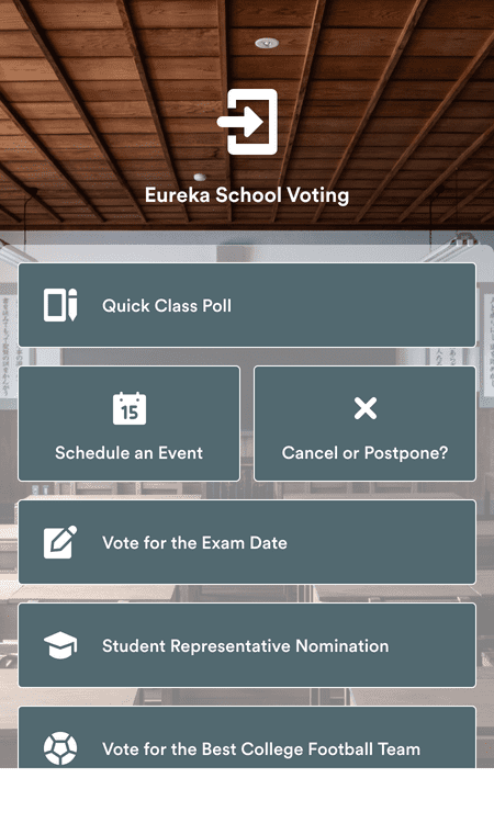 Voting App Template | Jotform
