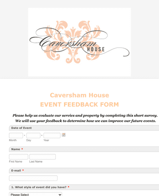 Wedding Ceremony Feedback Form Template | Jotform