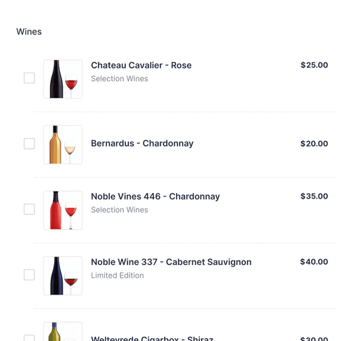 Wine Order Form Template | Jotform