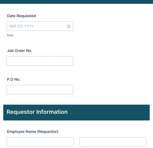 Workday Change Request Form Template | Jotform