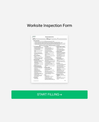 Worksite Inspection Form Template | Jotform