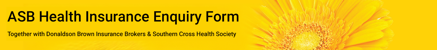 ASB Health Insurance Enquiry Form